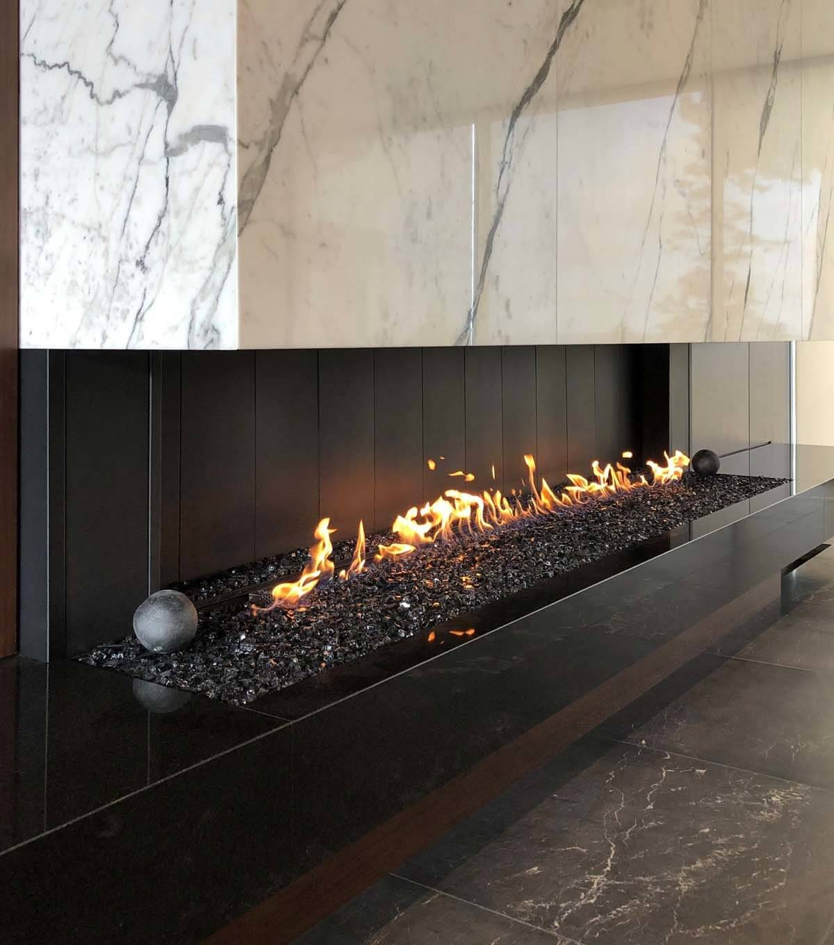 Gas and Wood Built-In Fireplace Insert | Singe Sided & Multi Sided ...